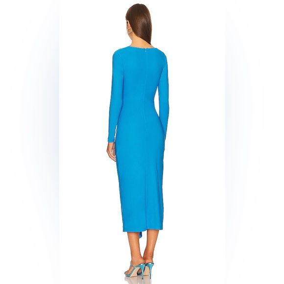Solace London | Dresses | Solace London Lorena Midi Dress In Azure Size ...